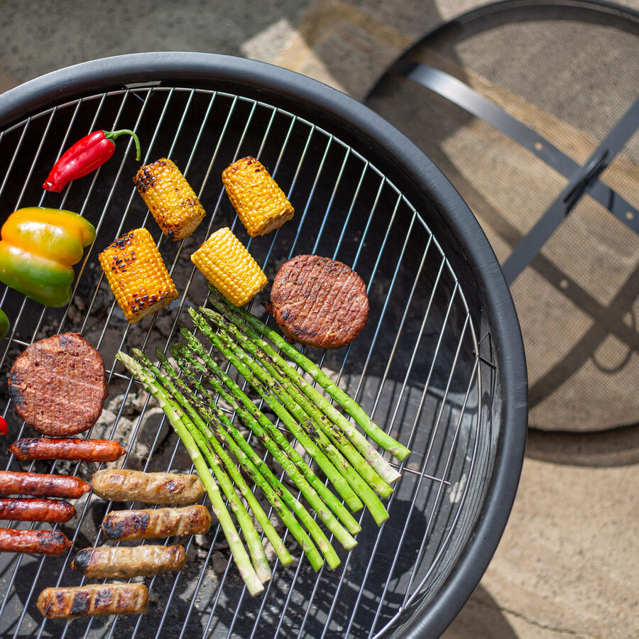 Barbecue et brasero : parfait pour les longues soirées sur la terrasse ...