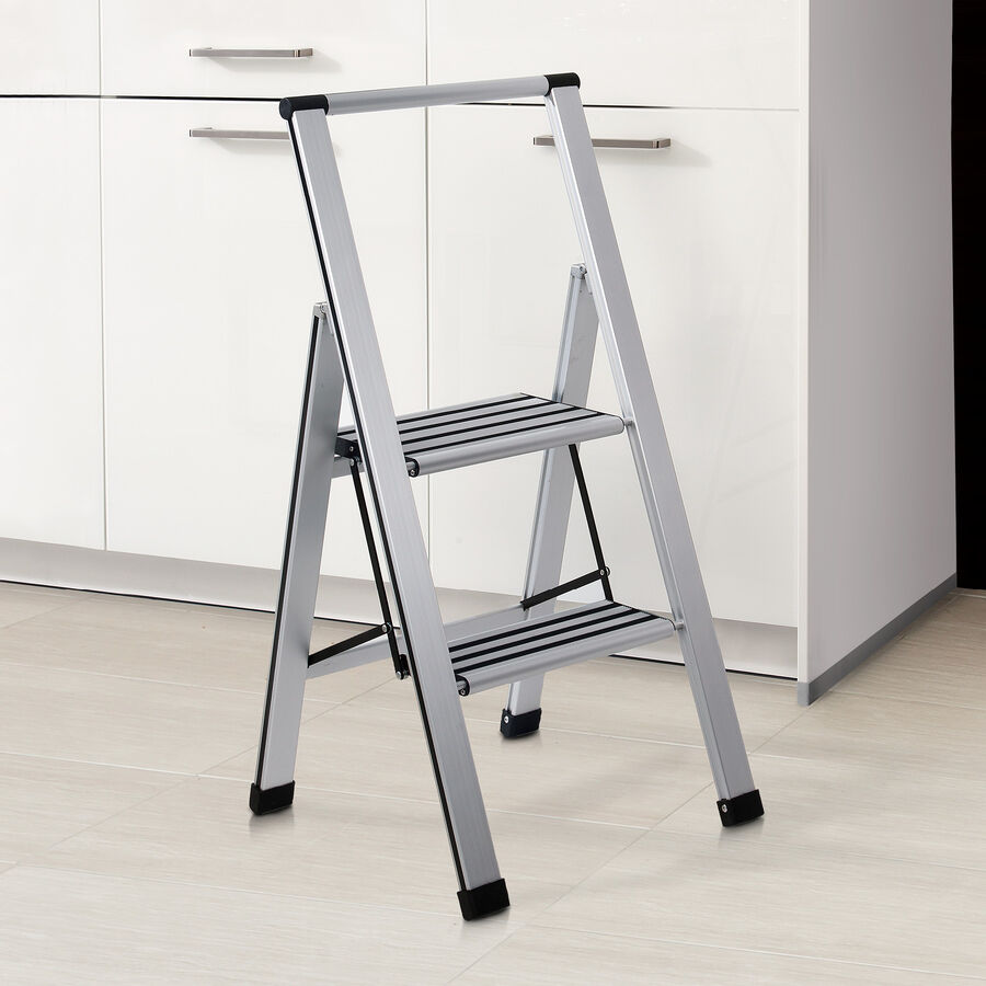 Escabeau 2 marches : stable, très léger et ultra-plat - Boutique