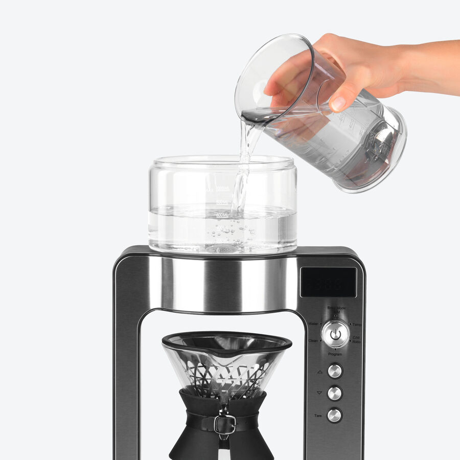 Machine à café avec tête de percolation rotative - la saveur du café ...