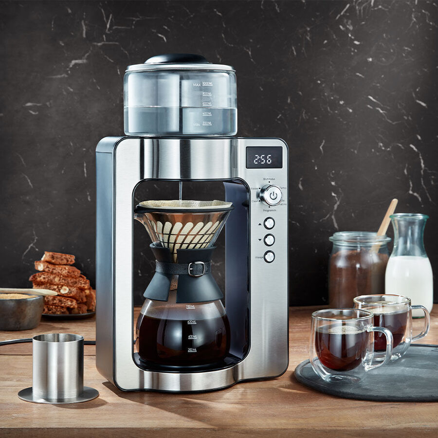 Machine à café avec tête de percolation rotative - la saveur du café ...