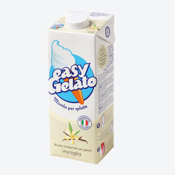 Pâte à gaufre classique pour coupelles avec glace à la vanille et ...