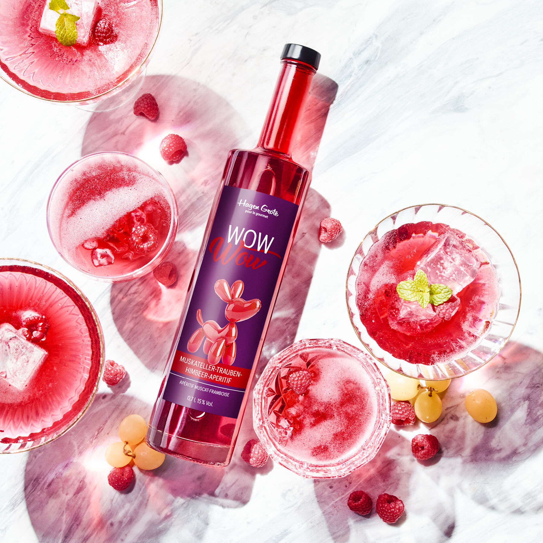 Apéritif Wow Wow : le muscat à la rencontre de la framboise - Boutique