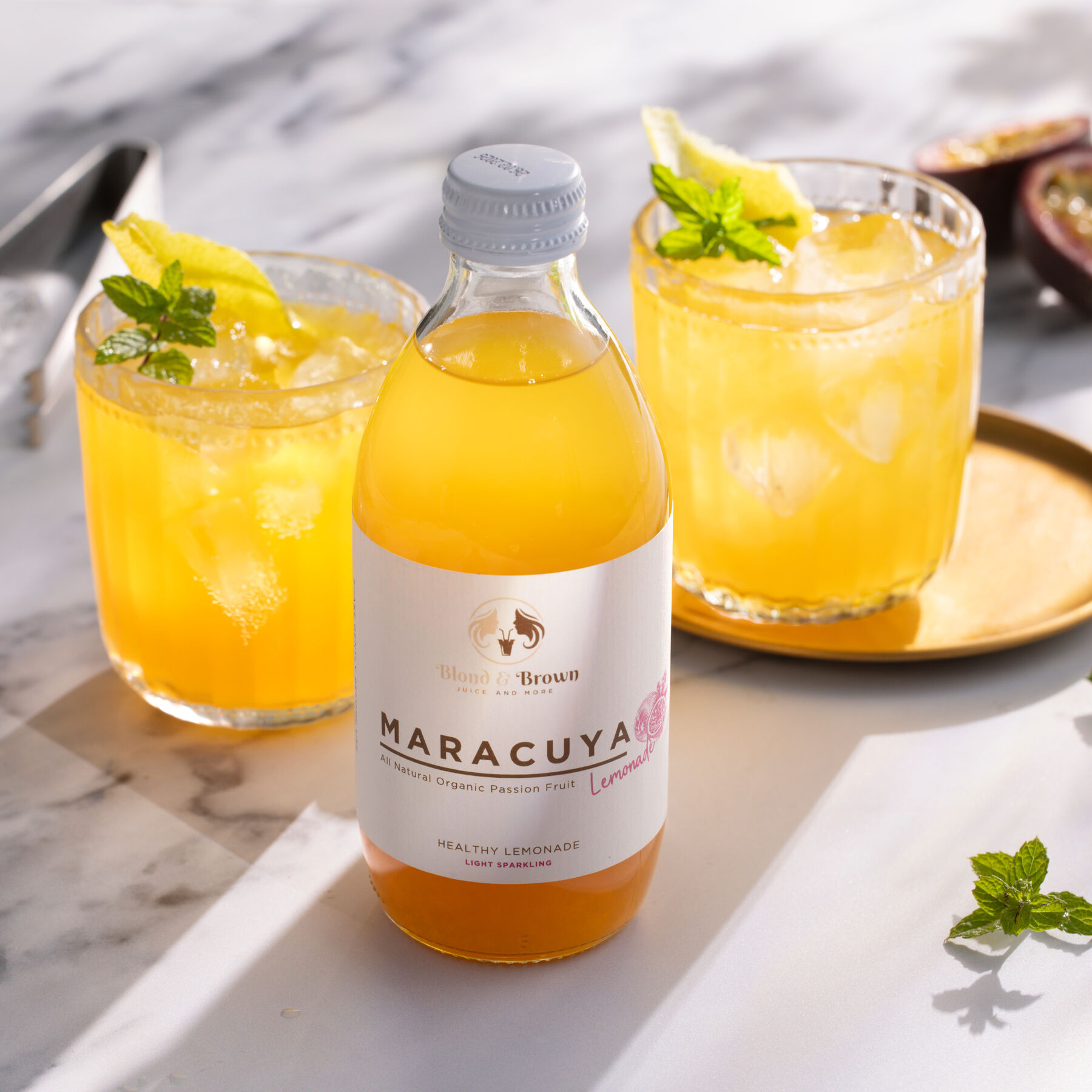 Limonade BIO au fruit de la passion - 330 ml - SK-BIO-003 - Boutique