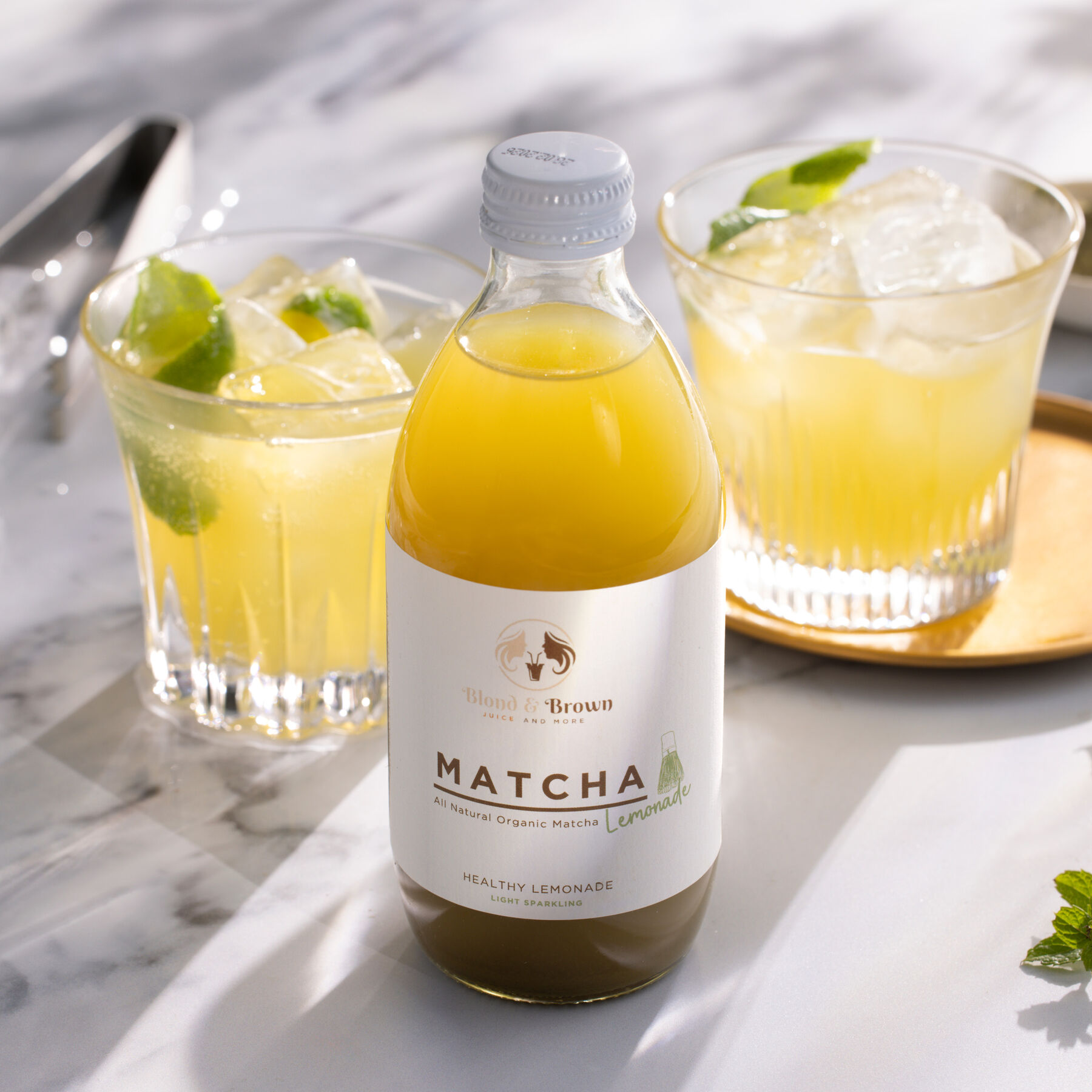 Limonade BIO au matcha - 330 ml - SK-BIO-003 - Boutique