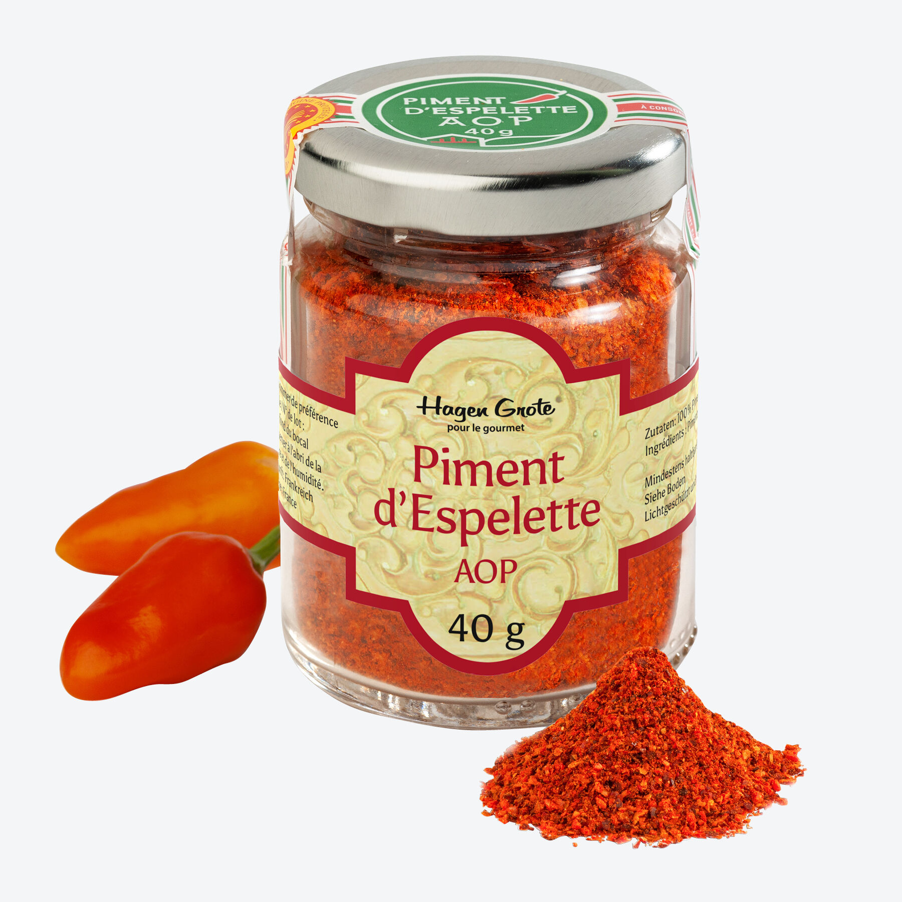 Piment d'Espelette - spécialité de piment - Boutique